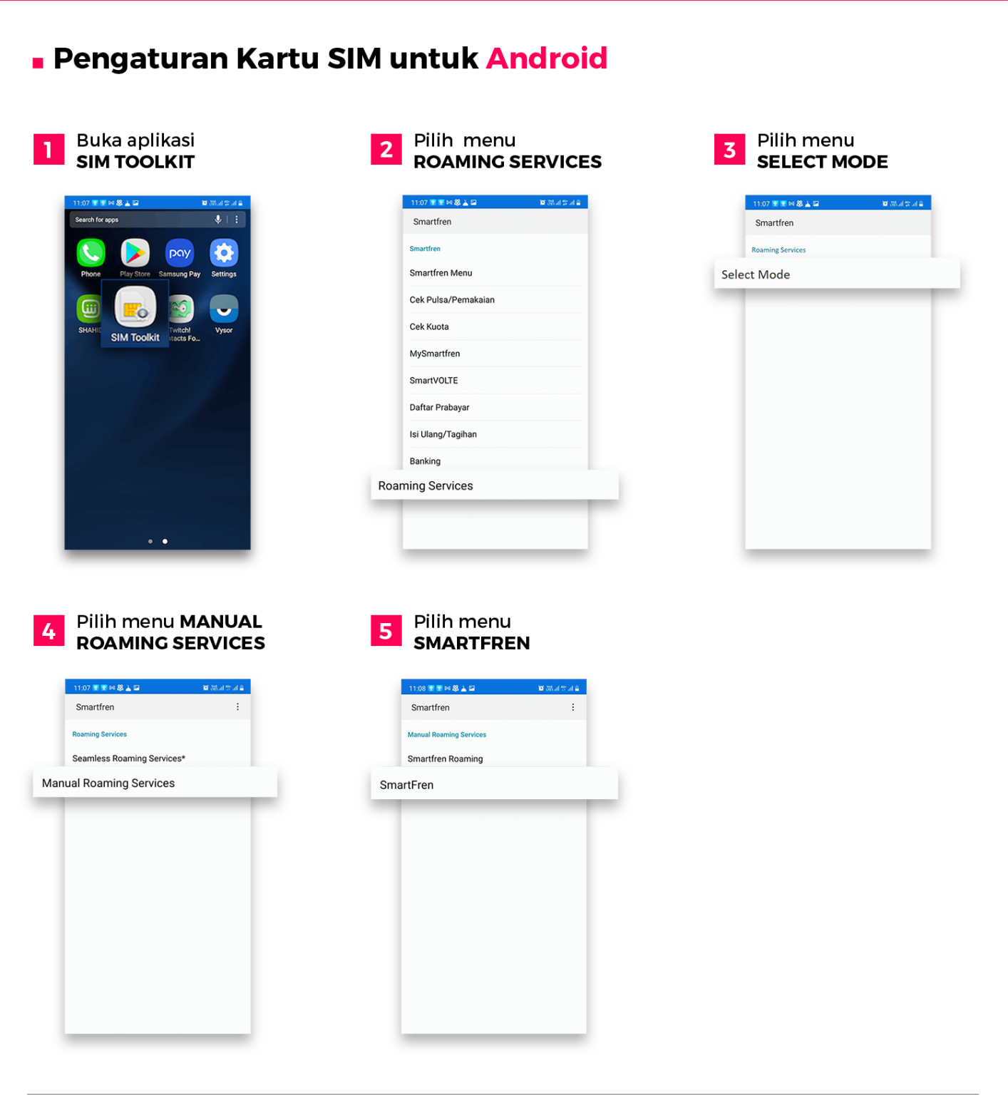 Paket Internet, Roaming Internasional & Fitur Lainnya - smartfren