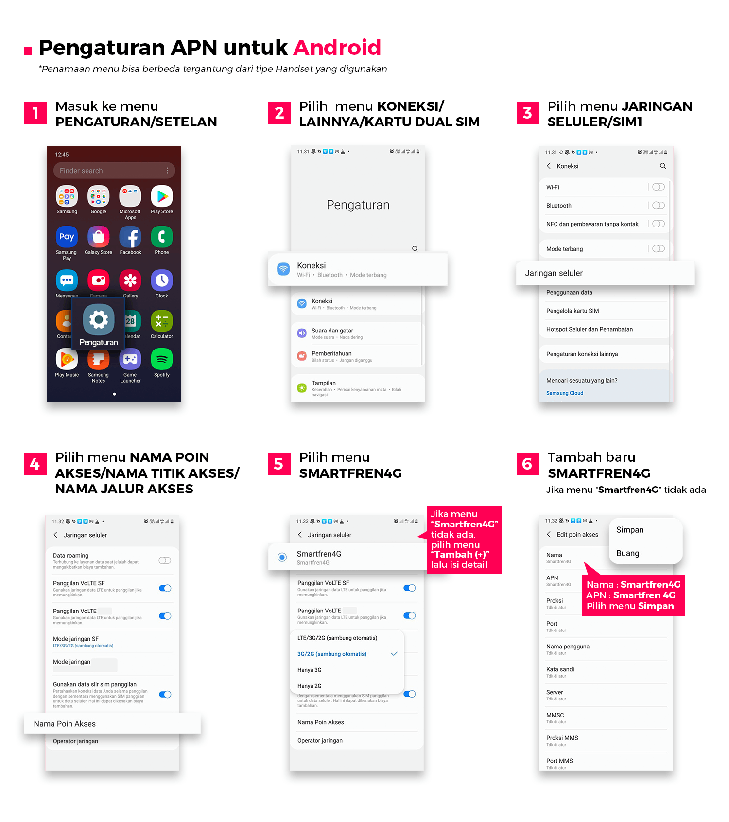 Paket Internet, Roaming Internasional & Fitur Lainnya - smartfren
