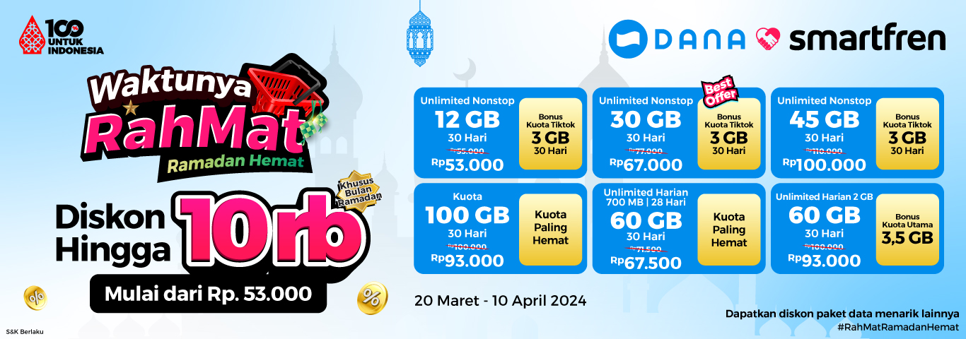 Promo ecommerce – smartfren