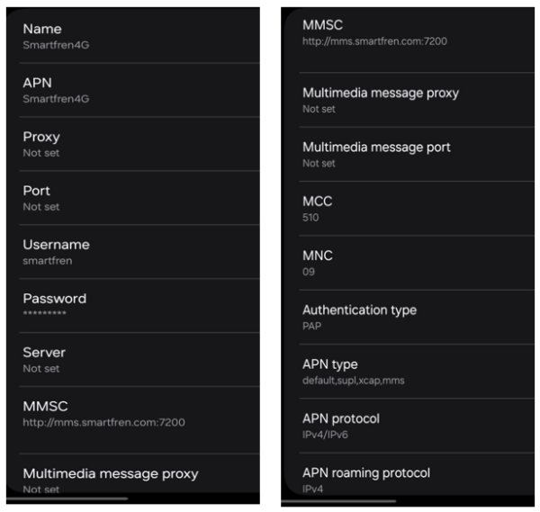 Cara Setting APN Smartfren di iOS dan Android - smartfren