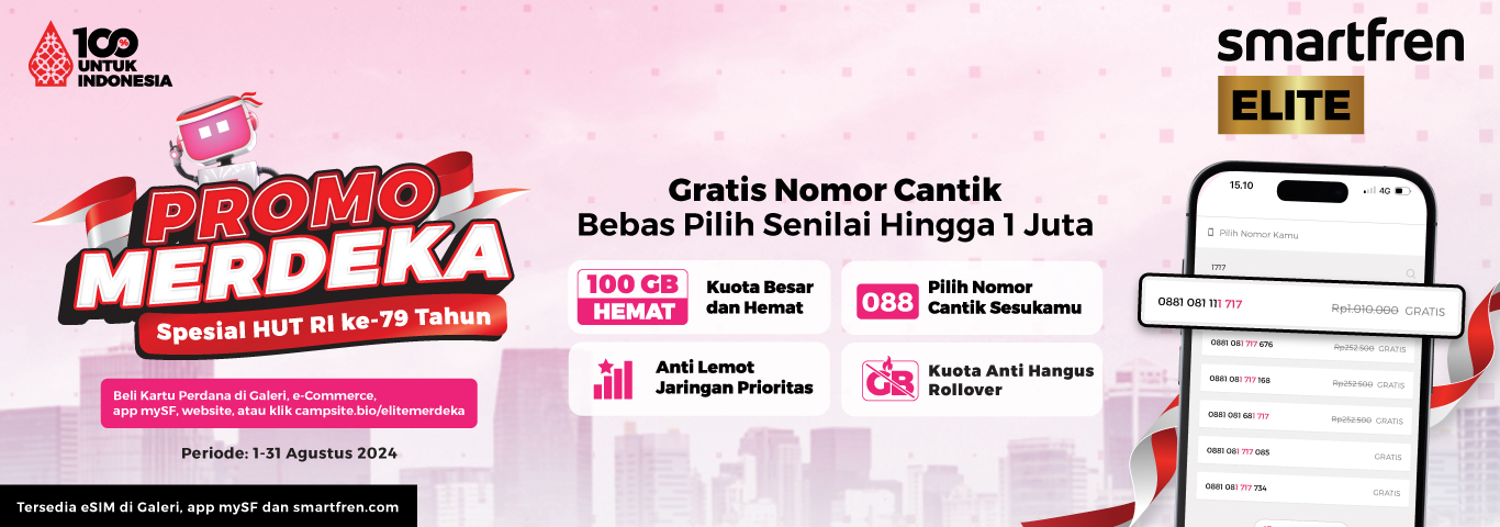 Smartfren - Beli Kartu Perdana, eSIM & Paket Internet