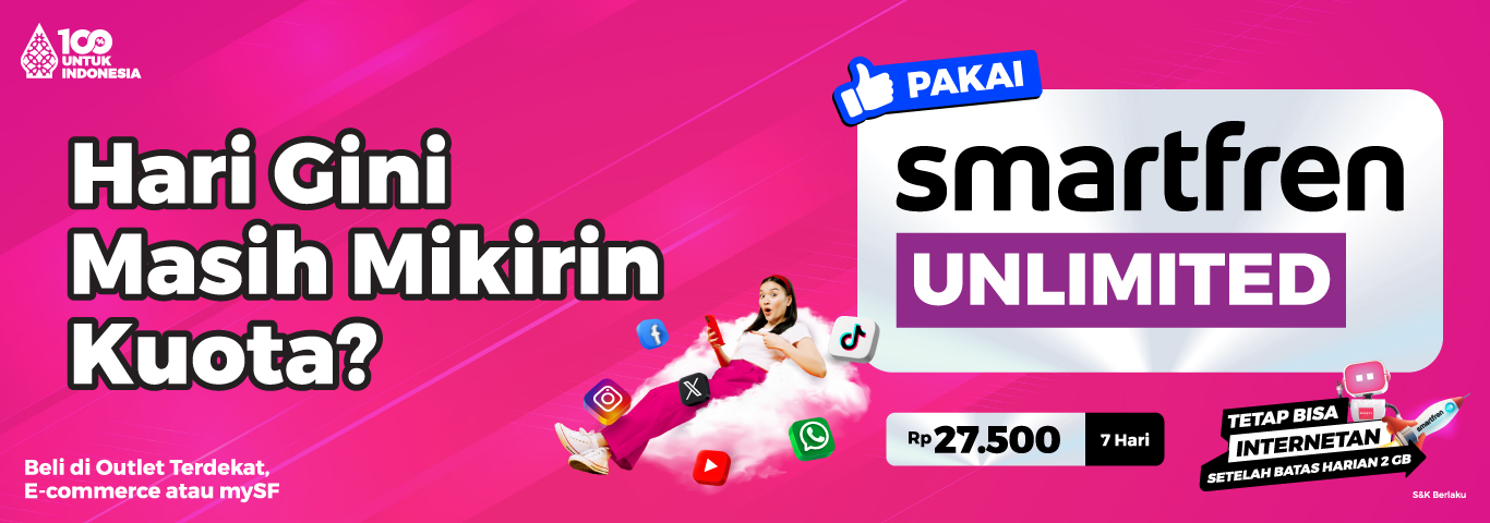 Smartfren - Beli Kartu Perdana, eSIM & Paket Internet