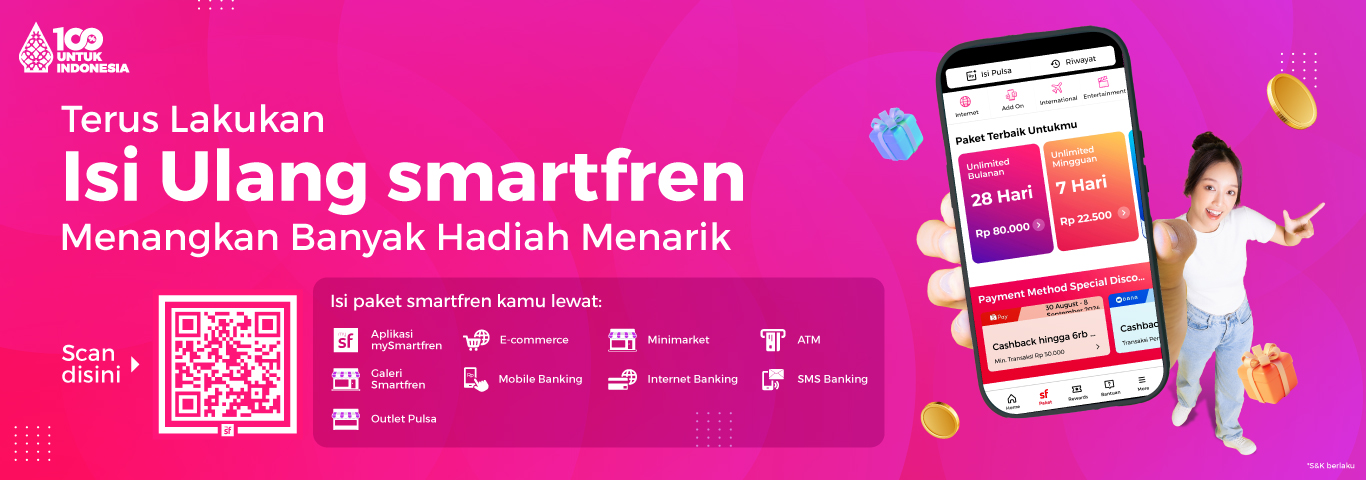 Smartfren - Beli Kartu Perdana, eSIM & Paket Internet
