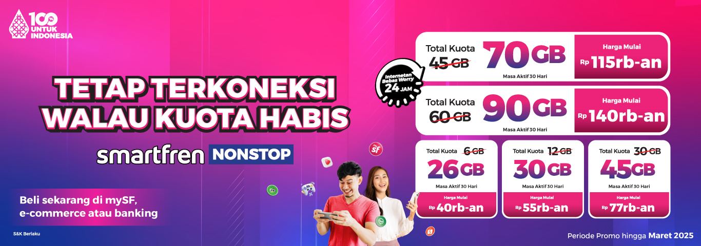 Smartfren - Beli Kartu Perdana, eSIM & Paket Internet