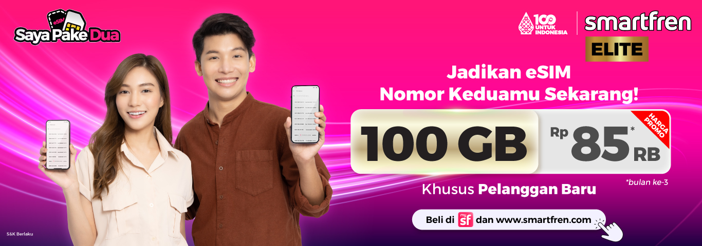 Smartfren - Beli Kartu Perdana, eSIM & Paket Internet
